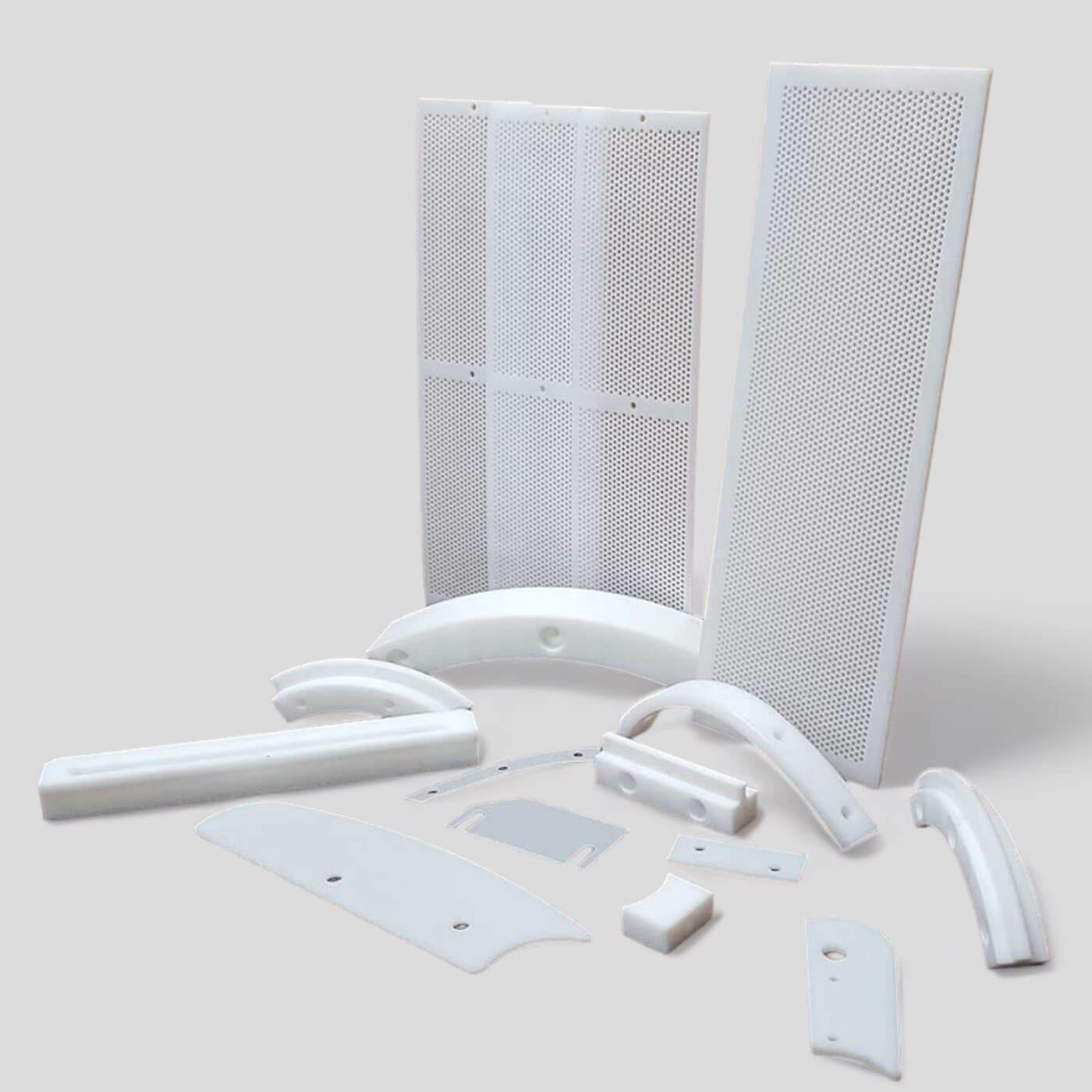 Panels, Screens & Chain Guards (HDPE, UHMWPE & Polyethylene)