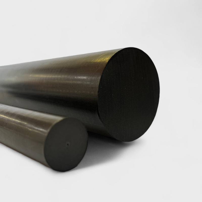 Buy UHMWPE Polyethylene Rod - Black - PE1000 - Conductive Antistatic